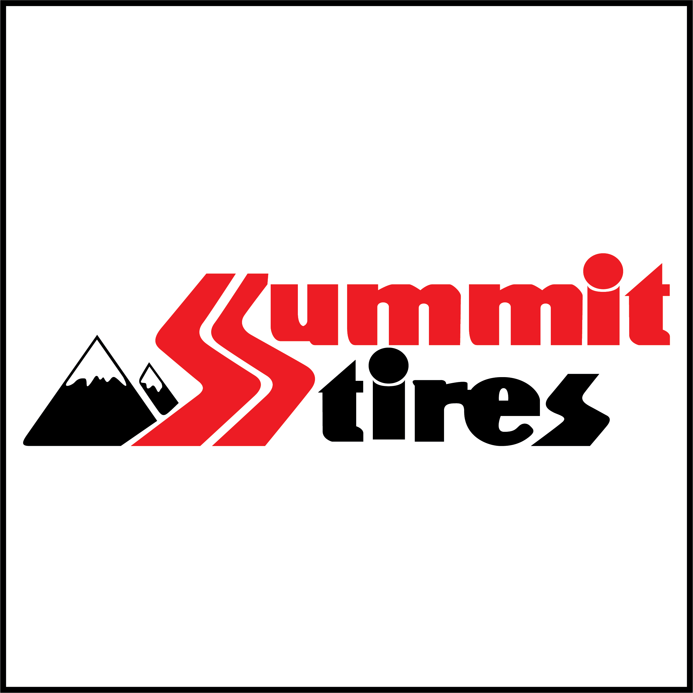 Summit Tires POS Material – staprogram